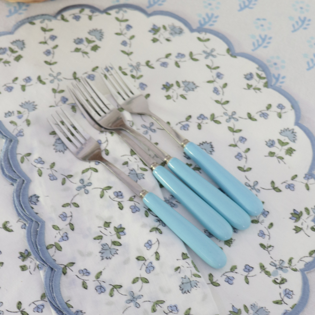 Cocktail Fork Sky blue – prettyhomestyle