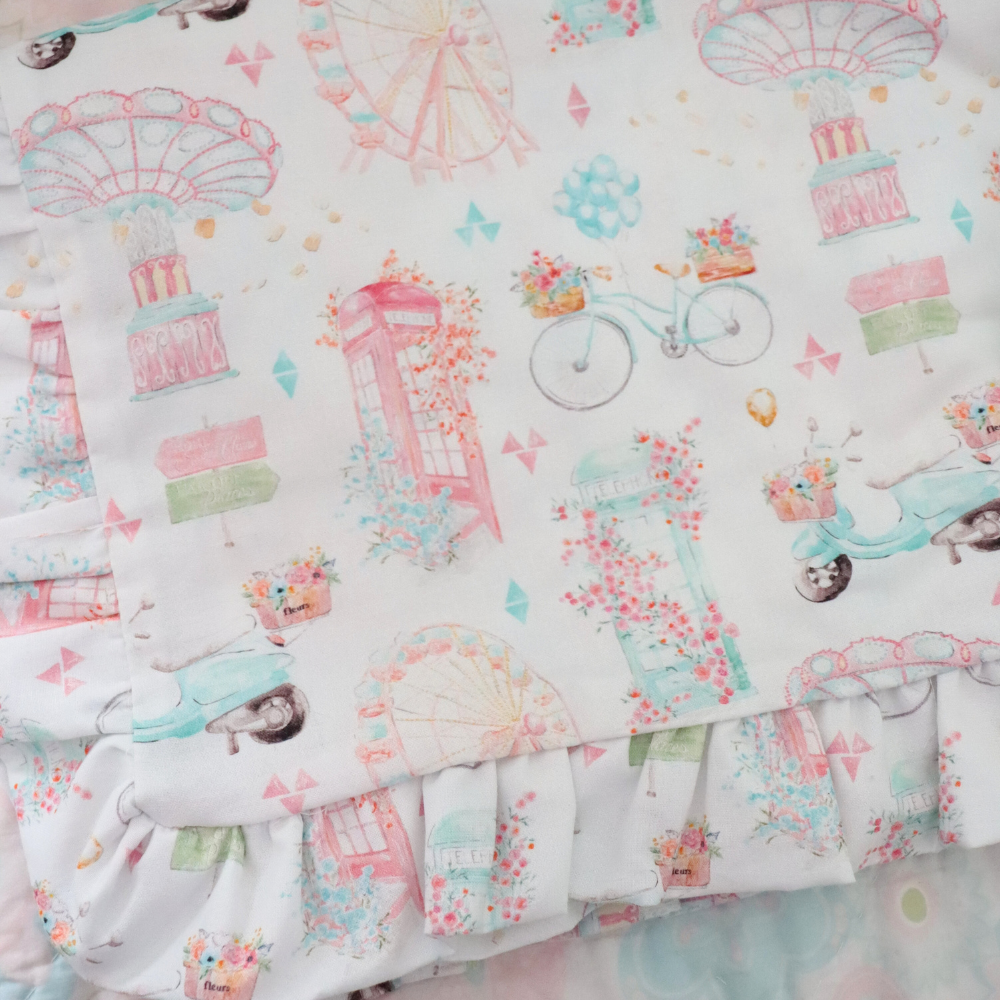 London Frilly Pillowcase Pair Limited Edition | Pretty Homestyle ...